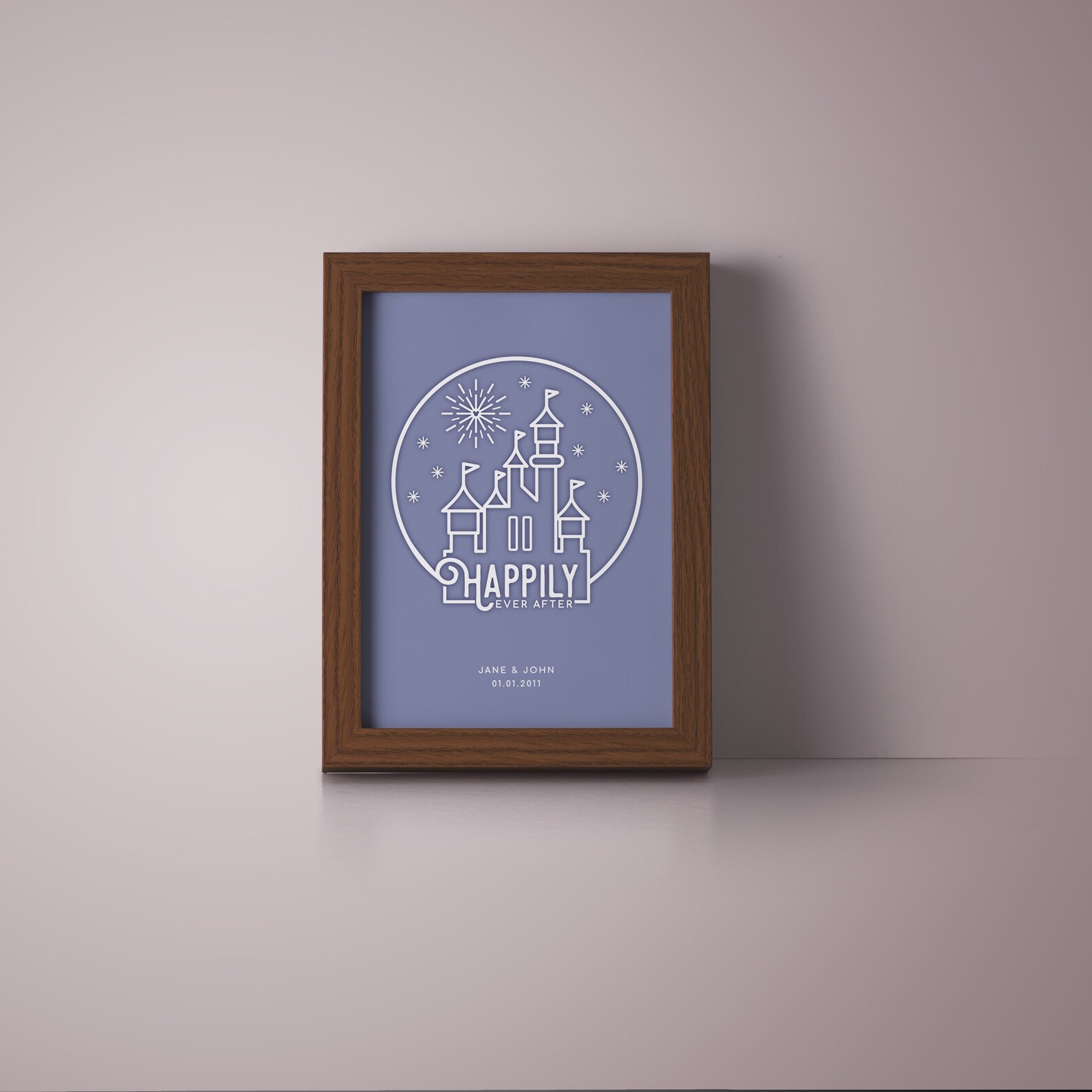 Happily Ever After Custom Castle Printable - Etsy