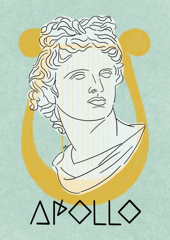 Apollo DIGITAL PRINT | Etsy