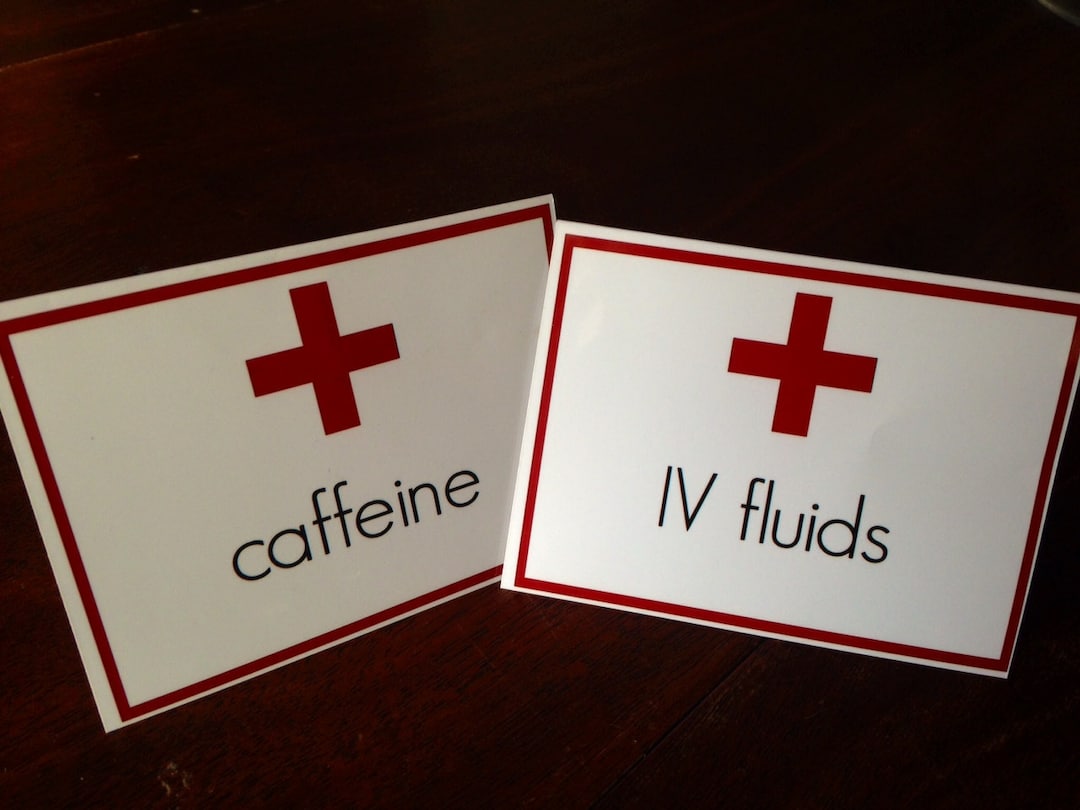 Instant Download: Drink Tent Cards {medical Themed Party} - Etsy