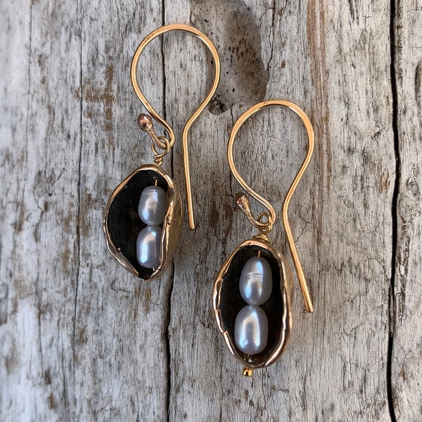 Seed Pod Earrings - Etsy