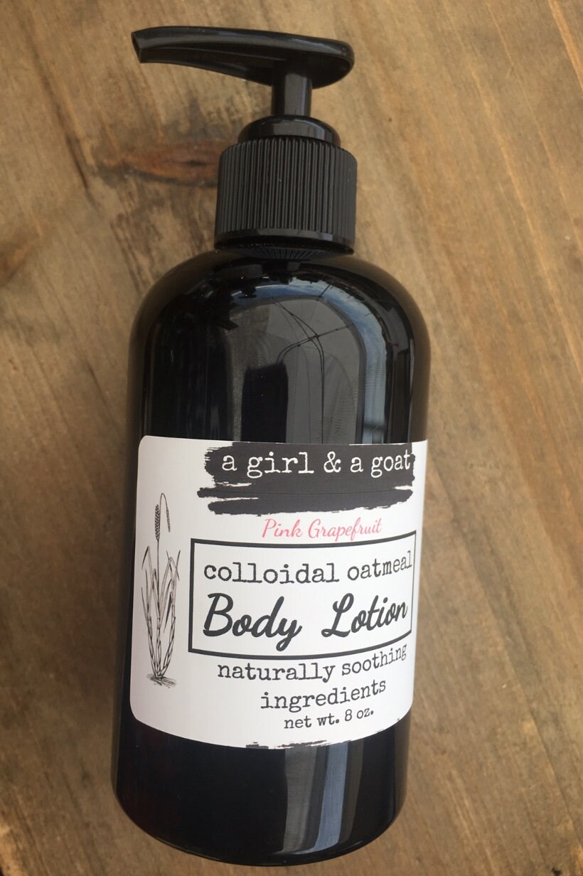 Colloidal oats body lotion
