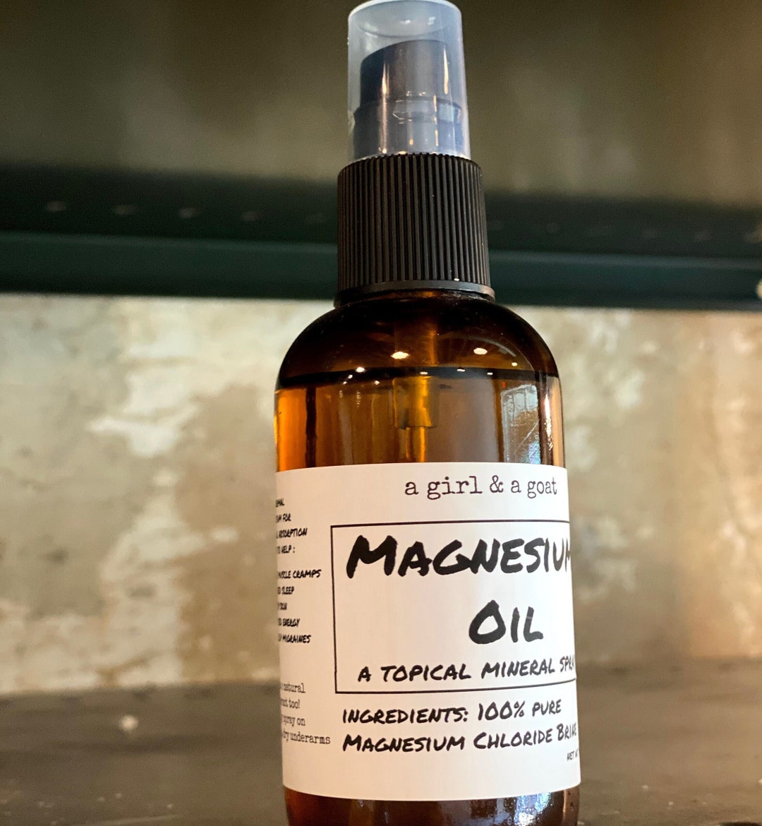Magnesium Oil in a Convenient 4 Oz Spray Bottle - Etsy
