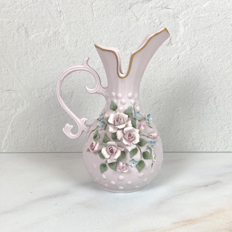 Lefton Ceramic Vase - Etsy
