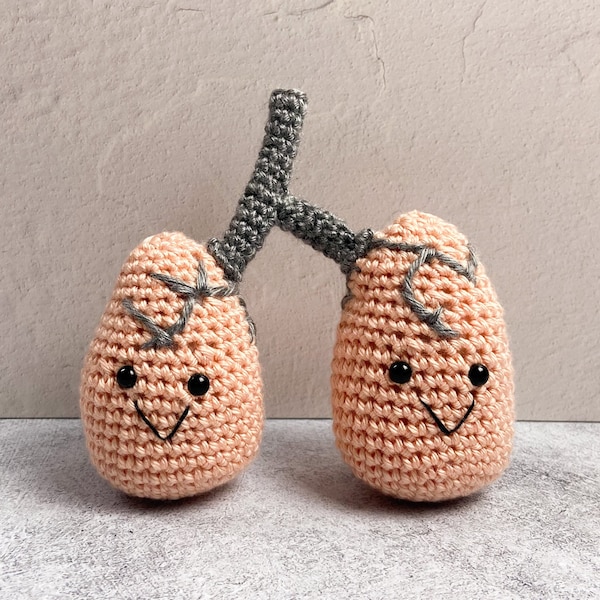 Crochet Body Organs - Etsy