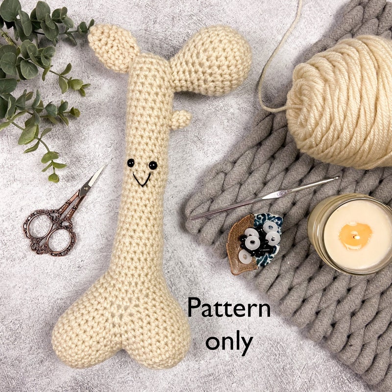 Bone Crochet Pattern - Etsy