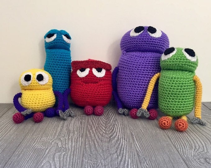 Crochet Storybots Stuffed Animal Toy - Etsy