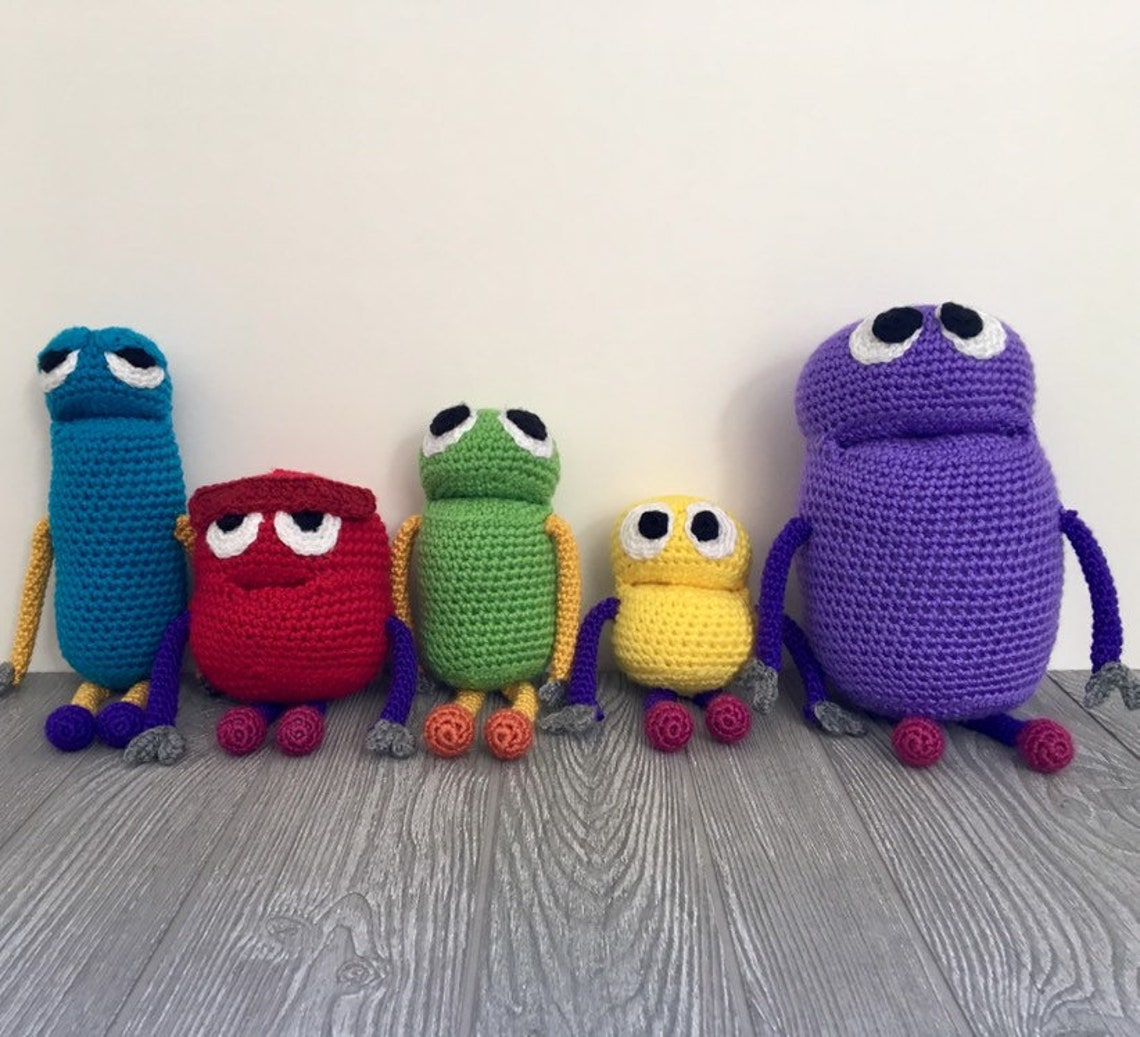 Crochet Storybots Stuffed Animal Toy - Etsy UK