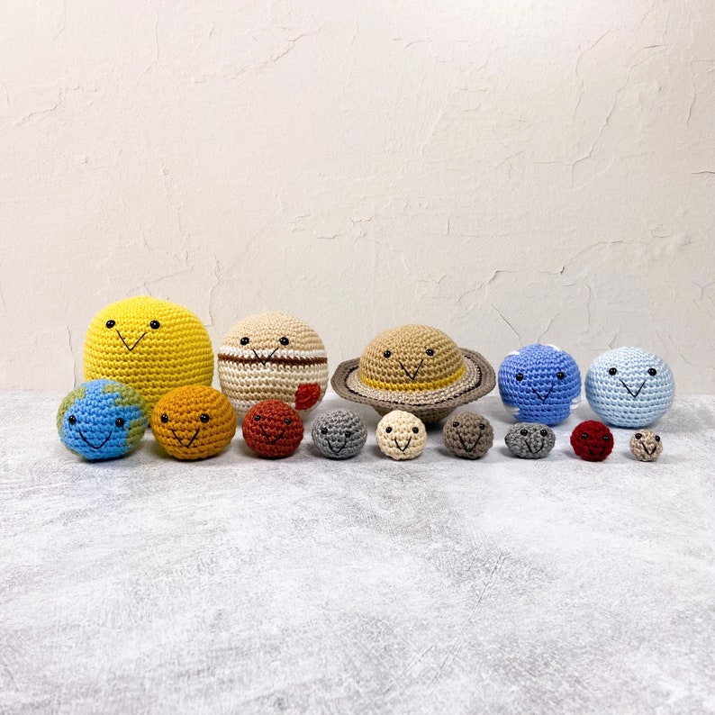 Crochet Planet Earth PDF Pattern Crochet Earth Amigurumi - Etsy