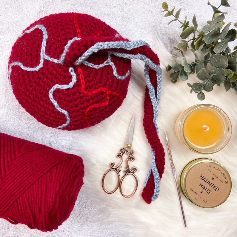 Crochet Anatomical Placenta PDF PATTERN Crochet Anatomy - Etsy