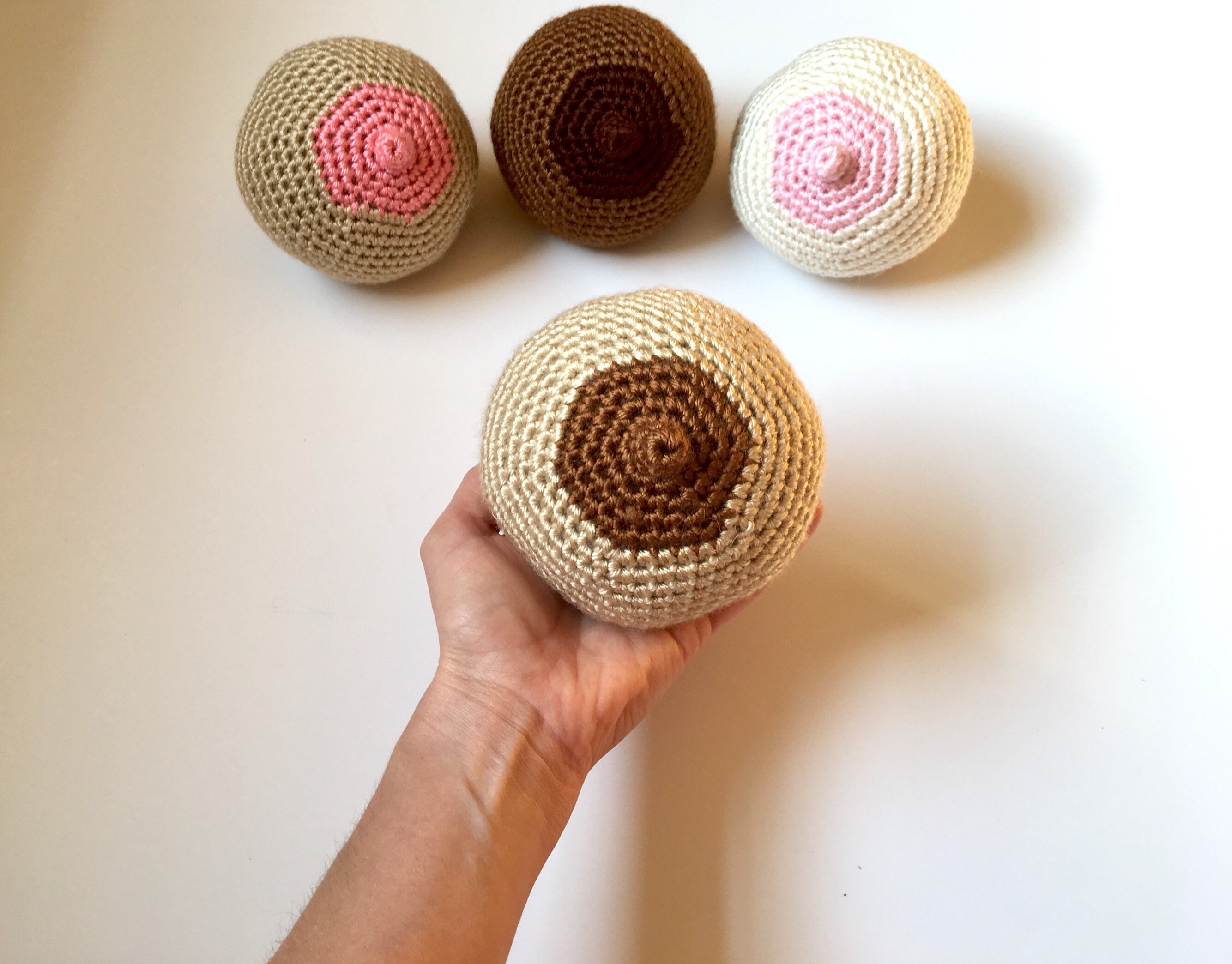 Crochet Breast Model Boob Demonstration Model for Lactation | Etsy