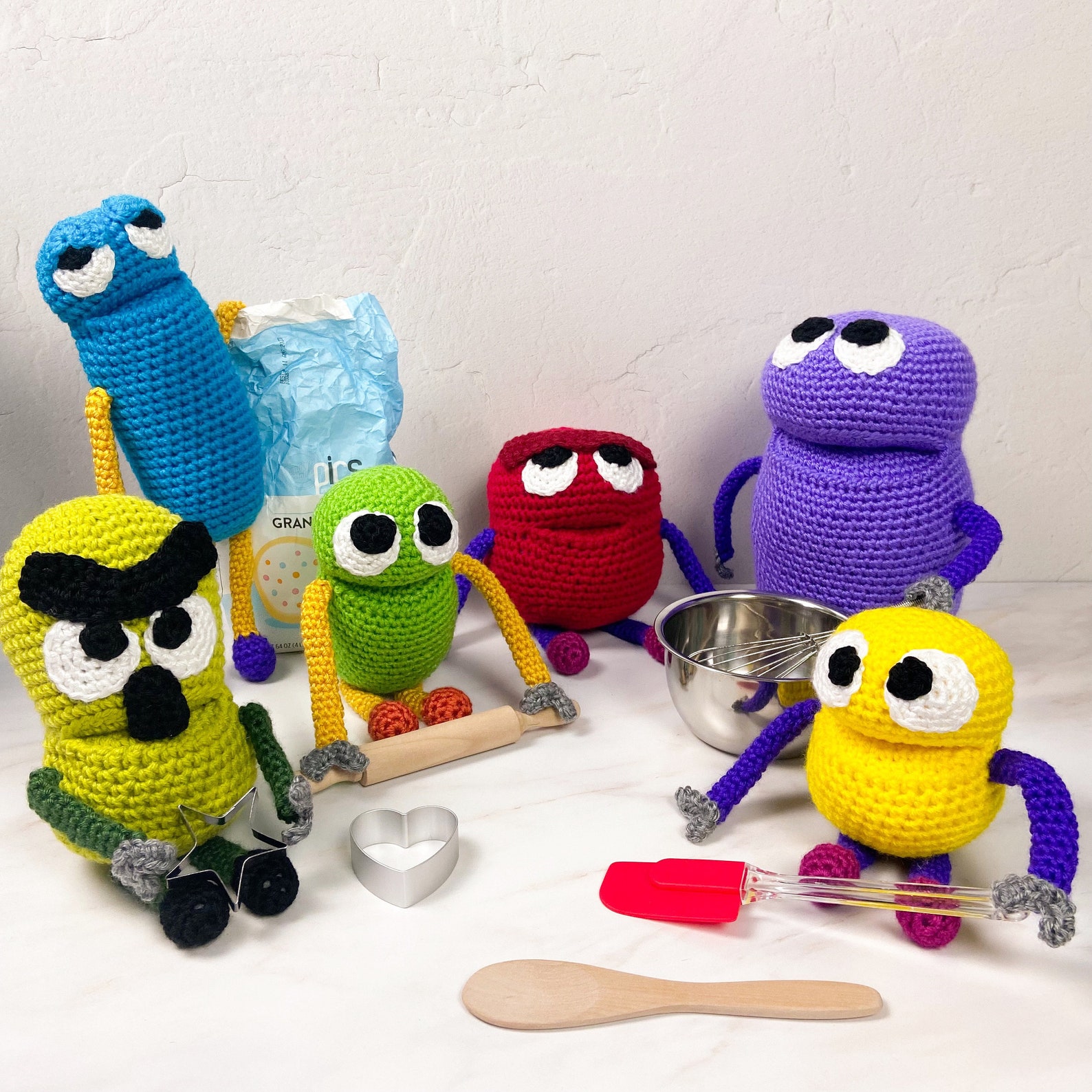 Crochet Storybots Pattern PDF PATTERN, Crochet Storybot Beep, Bang ...