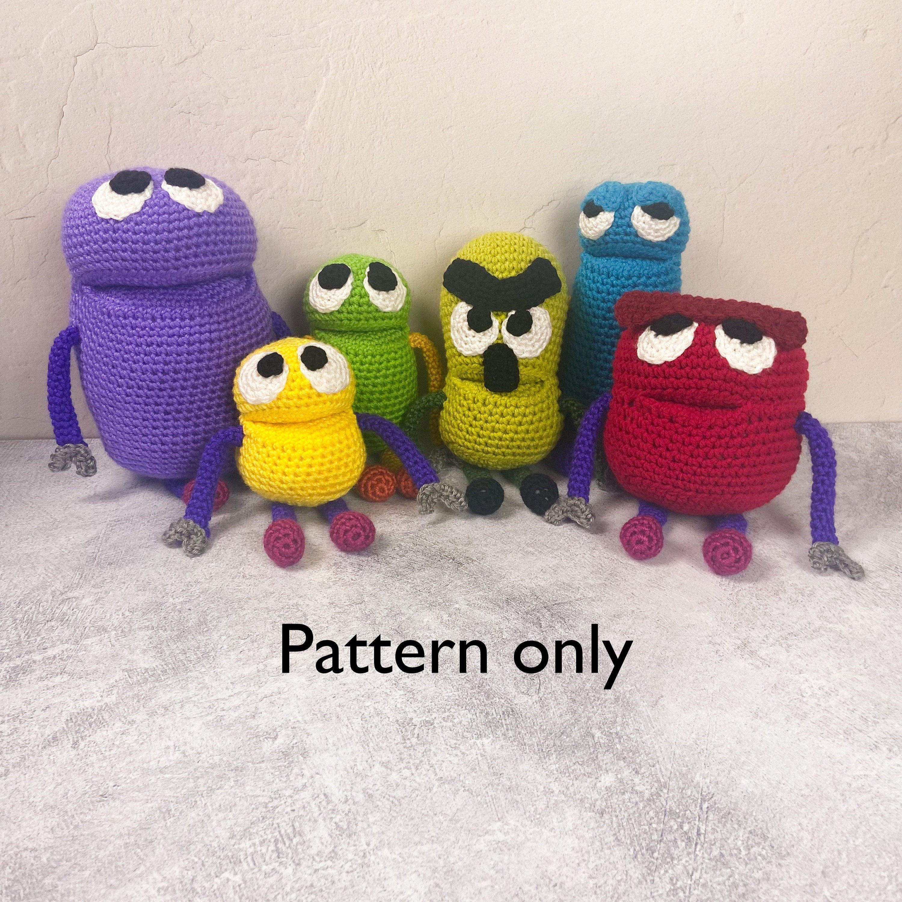 Crochet Storybots Pattern PDF PATTERN Crochet Storybot Beep | Etsy India