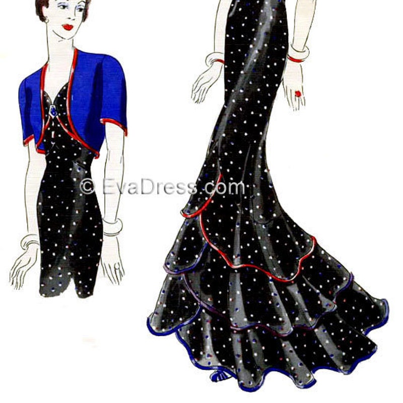 Tango Dress Pattern - Etsy