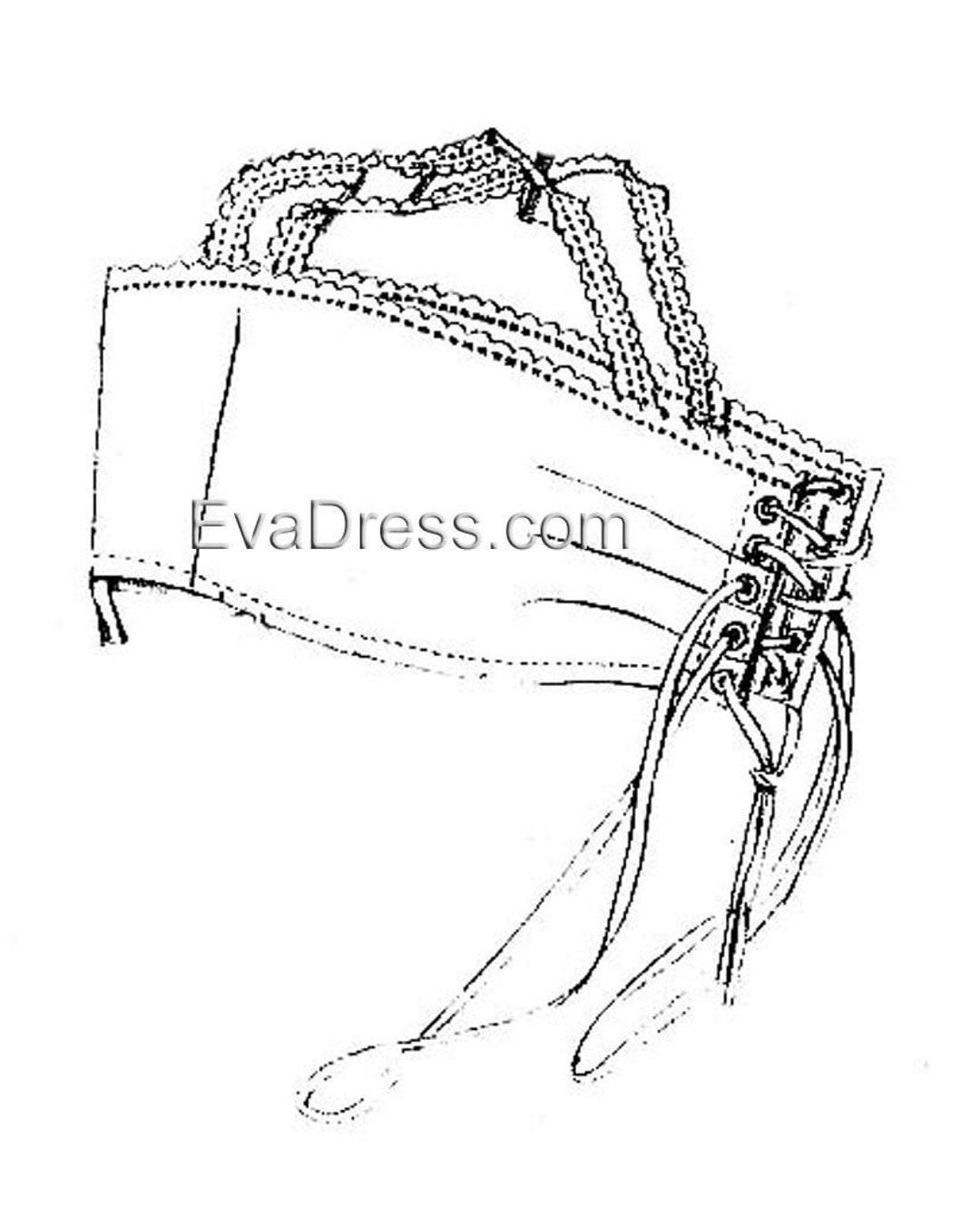 1929 Bust Reducer Pattern by Evadress - Etsy