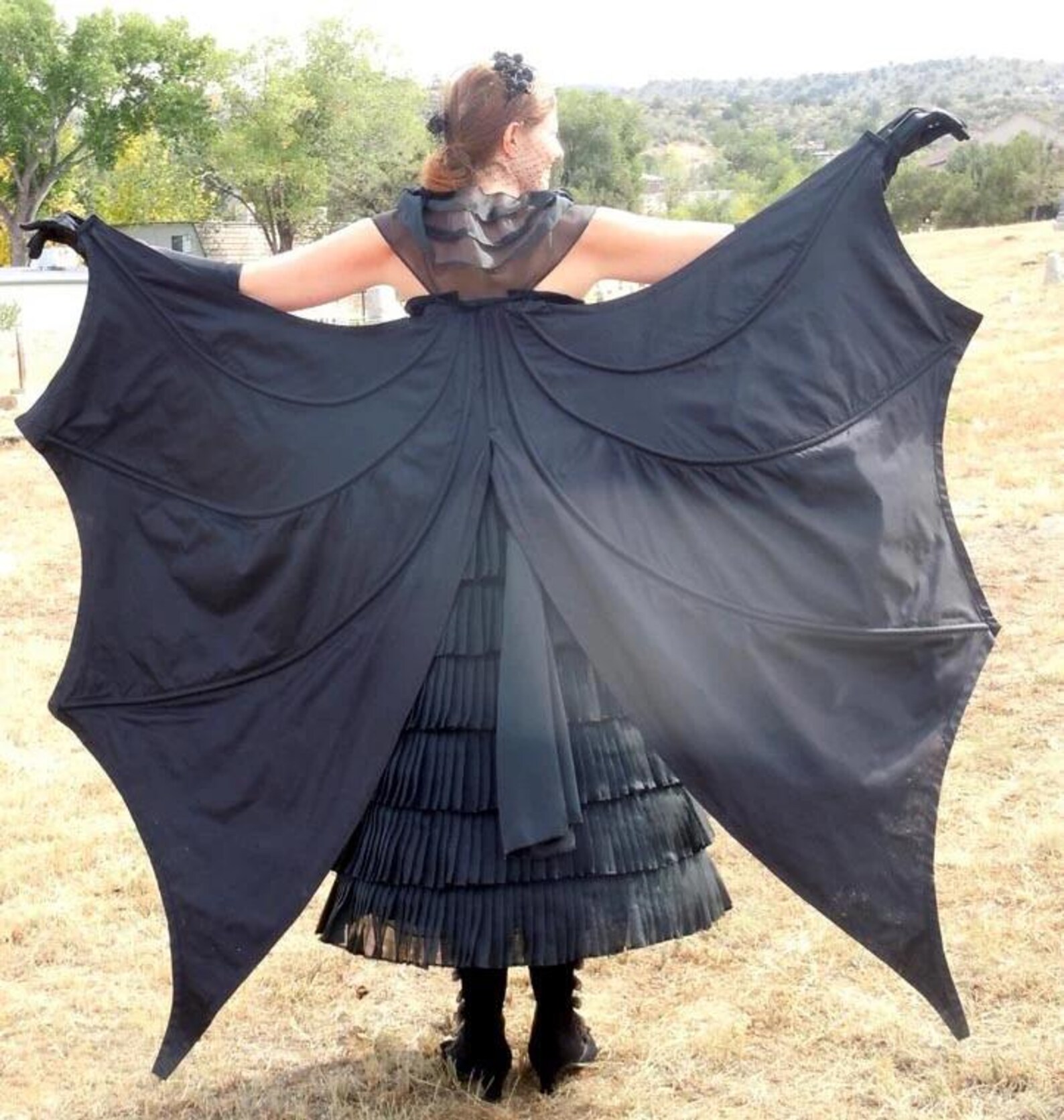 1887 French Bat Costume Pattern Evadress - Etsy
