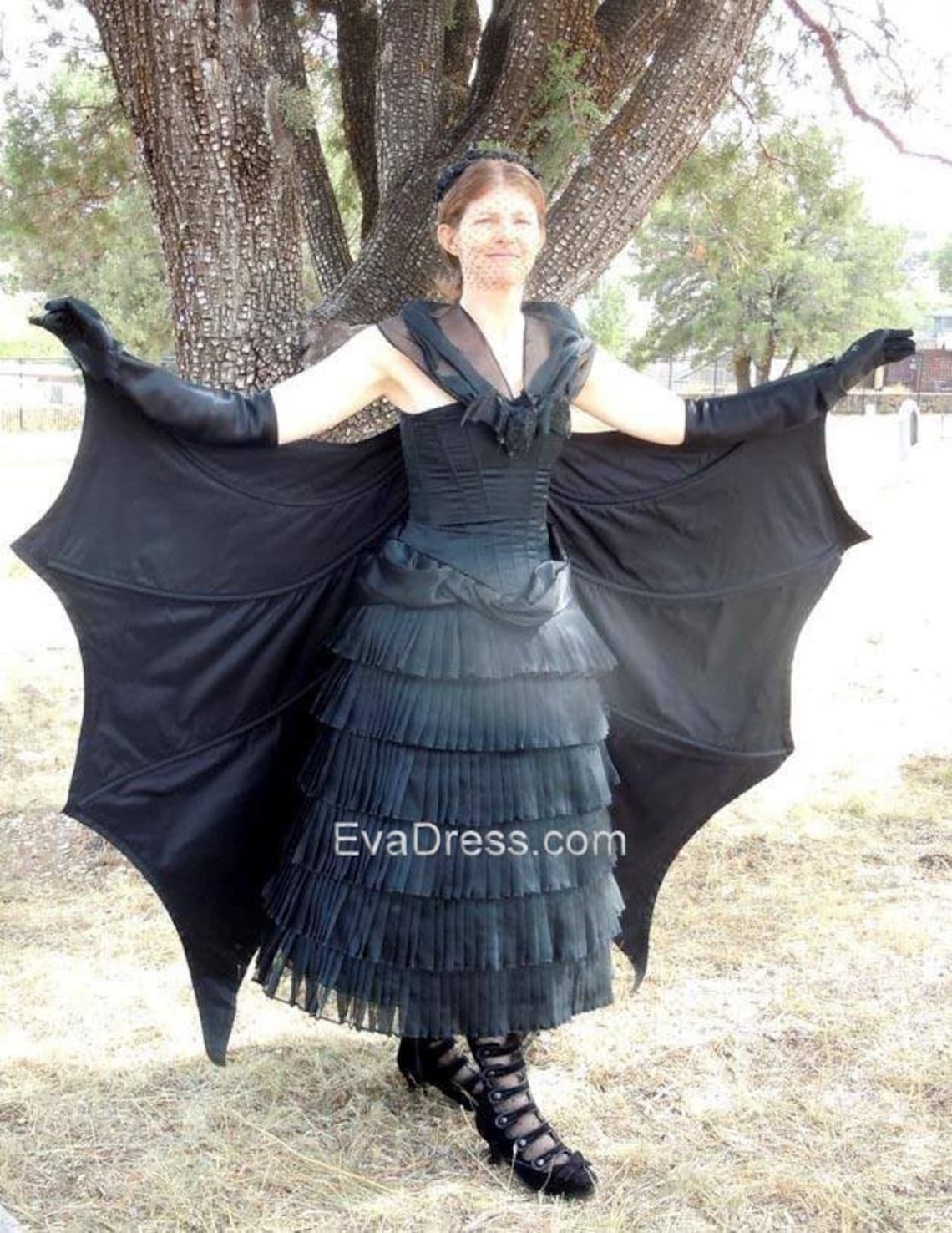 1887 French Bat Costume Pattern Evadress - Etsy Australia