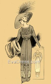 PDF 1900s 1910s Apron Sewing Pattern Digital Download Print at Home ...