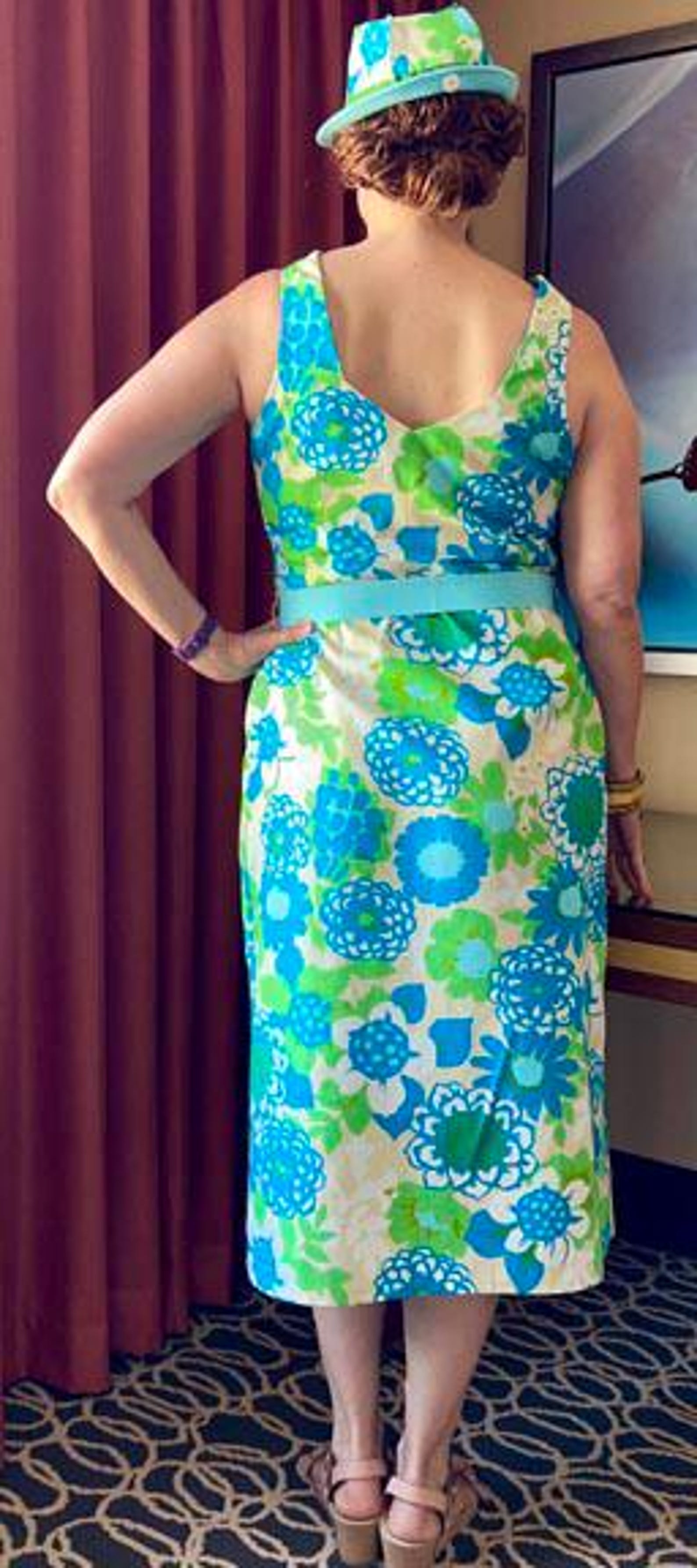 1935 Beach Dress Pattern by Evadress - Etsy