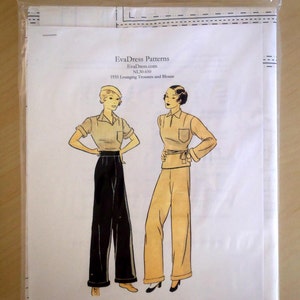 1947 Two-piece Suit New-look Inspired Pattern by Evadress - Etsy