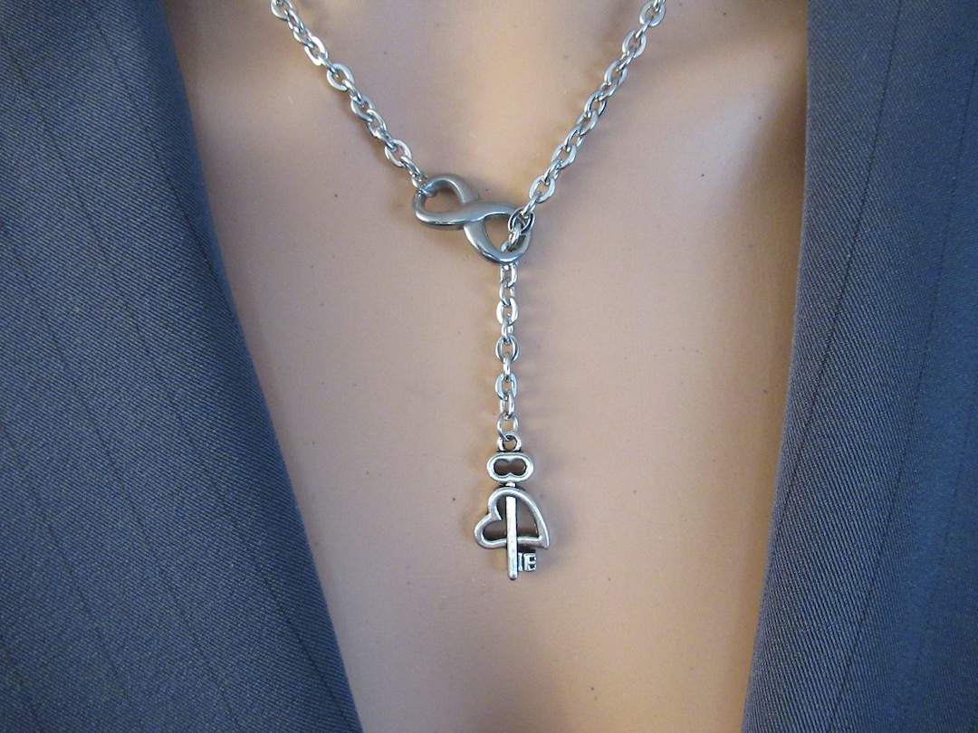 Male Submissive Mistress Necklace Original Male Chastity Infinity Key ...