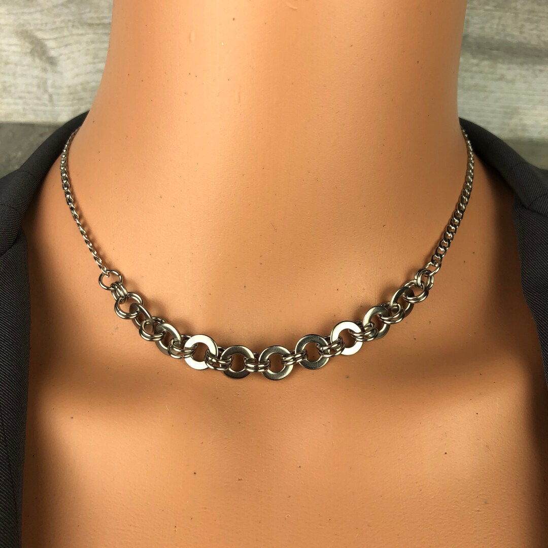 Original Stainless Steel Double O Ring Chainmaille Chain Mail ...