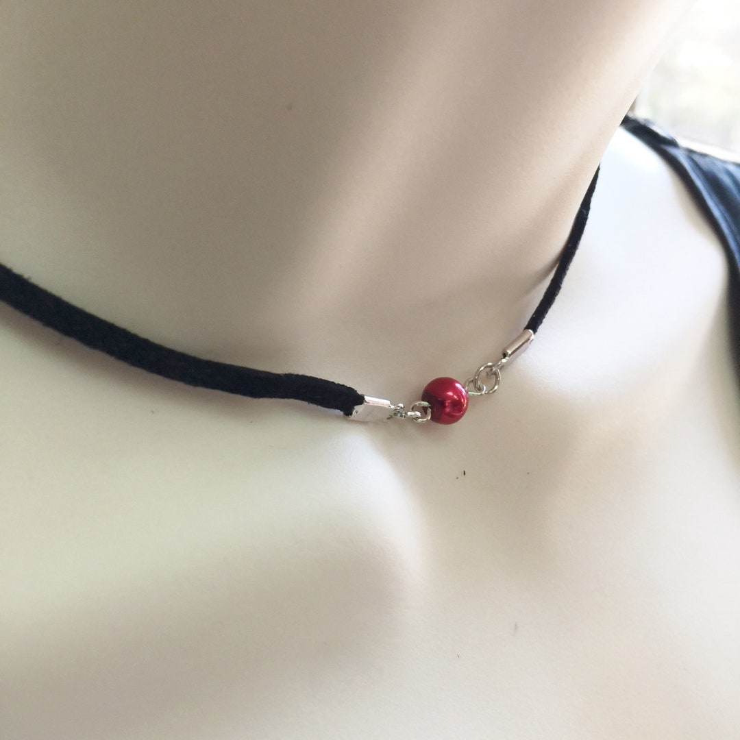 Day Collar Discreet Women Day Collars for Subs Original Handmade Mini Beaded Ball Gag Ballgag ...