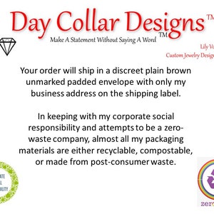 Discreet Public Day Collar Submissive Original Choker Trio Triple ...