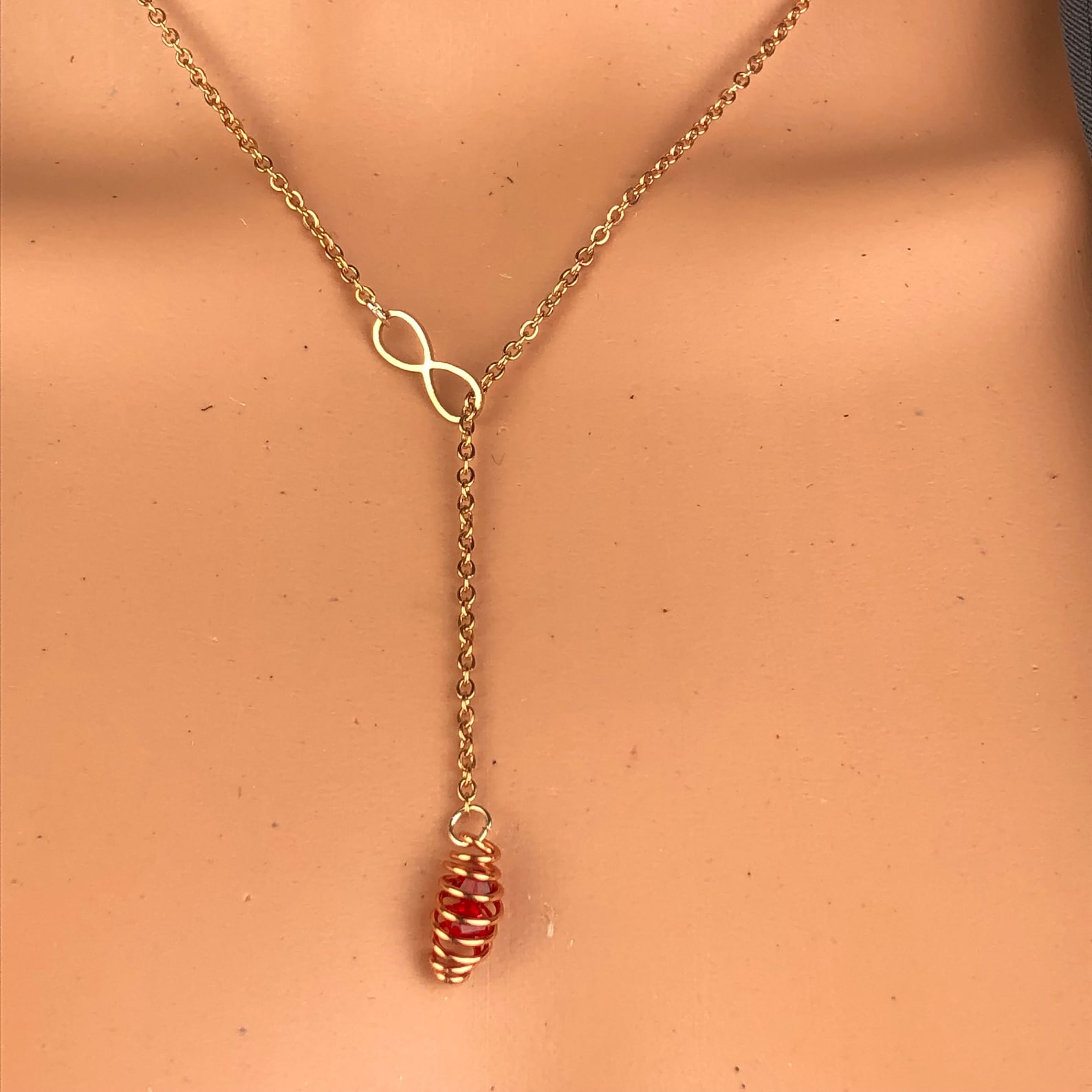 Blue Balls Male Chastity Original 14/20 Rose Gold Wire Wrapped - Etsy