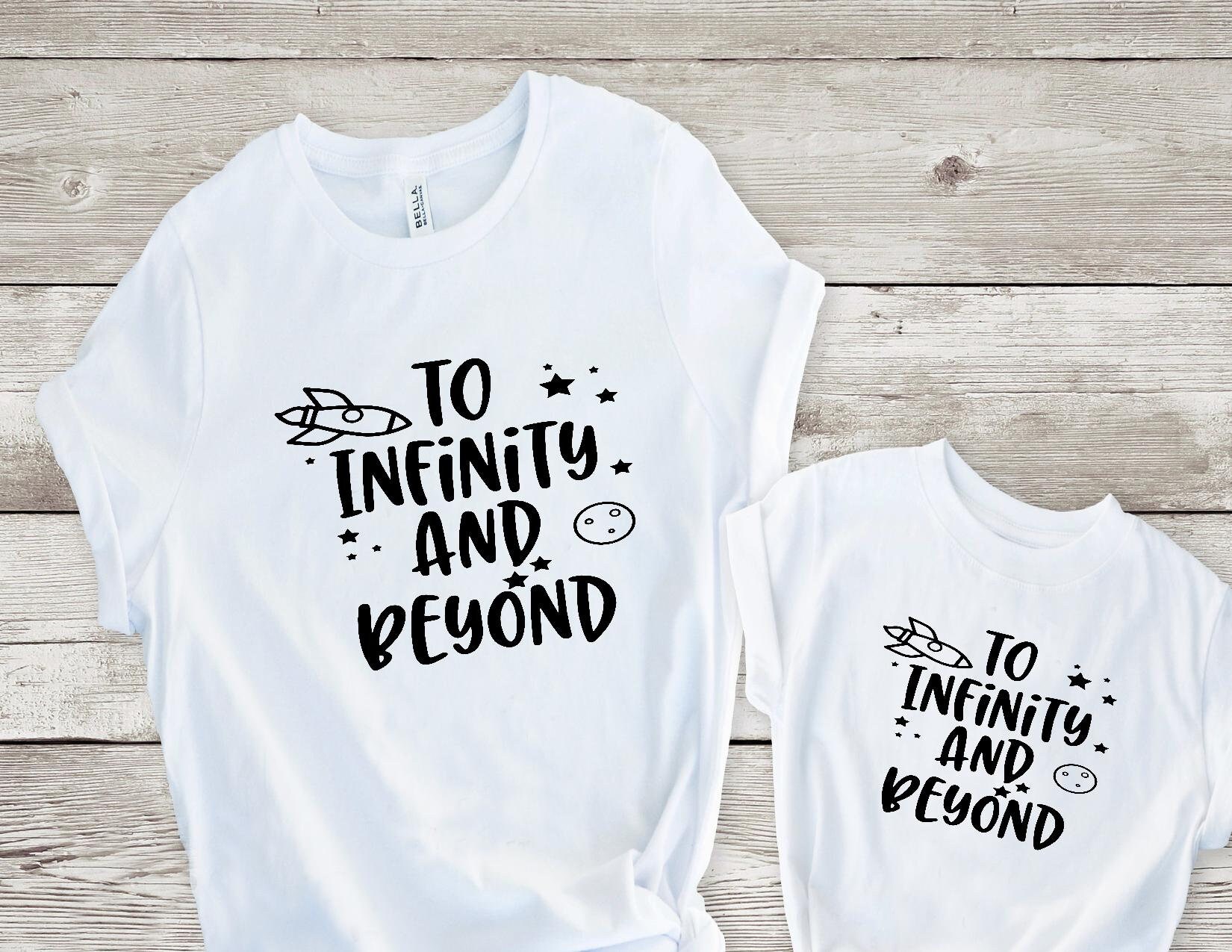 To Infinity and Beyond Shirt Duo Mickey Disney Shirt Toy - Etsy