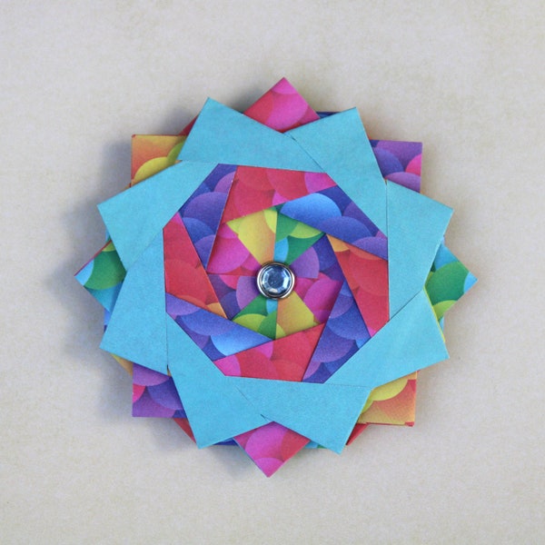 Rainbow Origami - Etsy