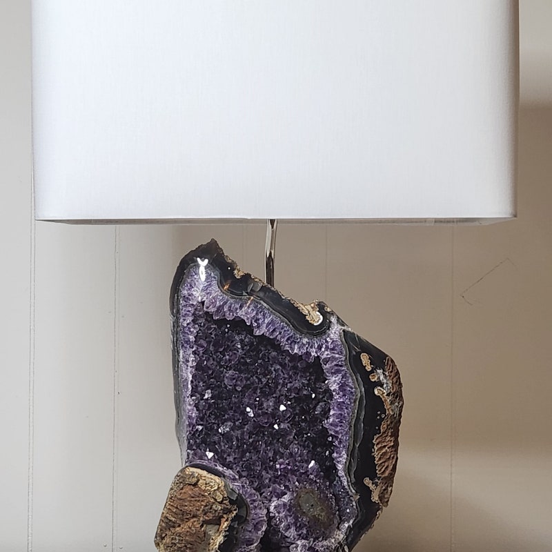 Amethyst Geode Table - Etsy