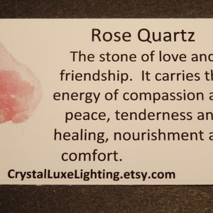 Rose Quartz (love Stone) Business Card Holder - Gemstones//crystals ...