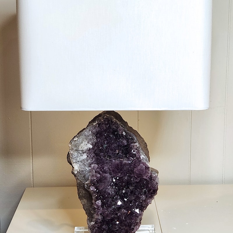 Amethyst Geode Table - Etsy