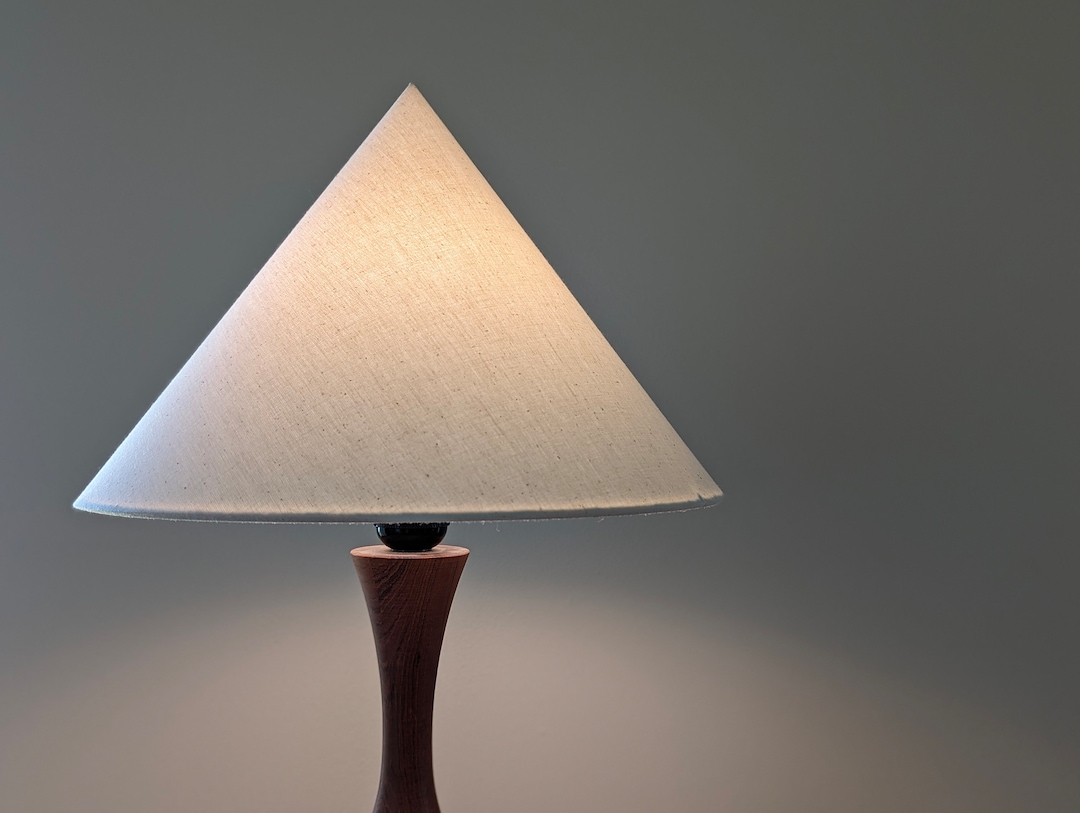 Conical Lamp Shade Cone Lamp Shade Coolie Shade 1930s Lamp Shade Small ...