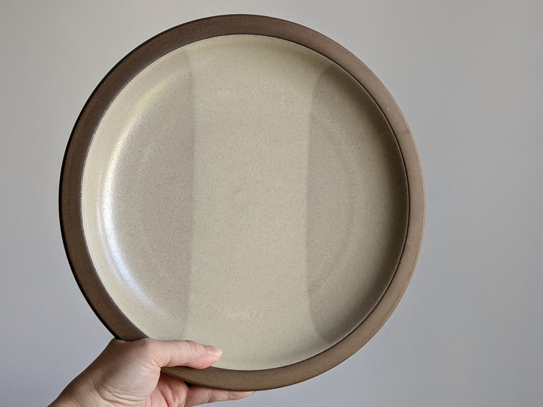 Heath Ceramics Rim Line Dinner Plate in Birch Glaze Heath - Etsy