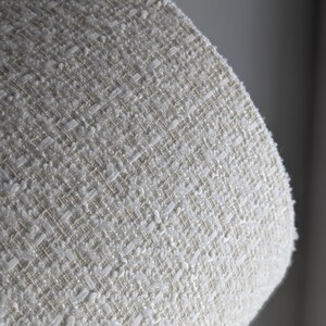 Retro Tweed Boucle Lamp Shade: Custom Size Drum Shade With Spider ...