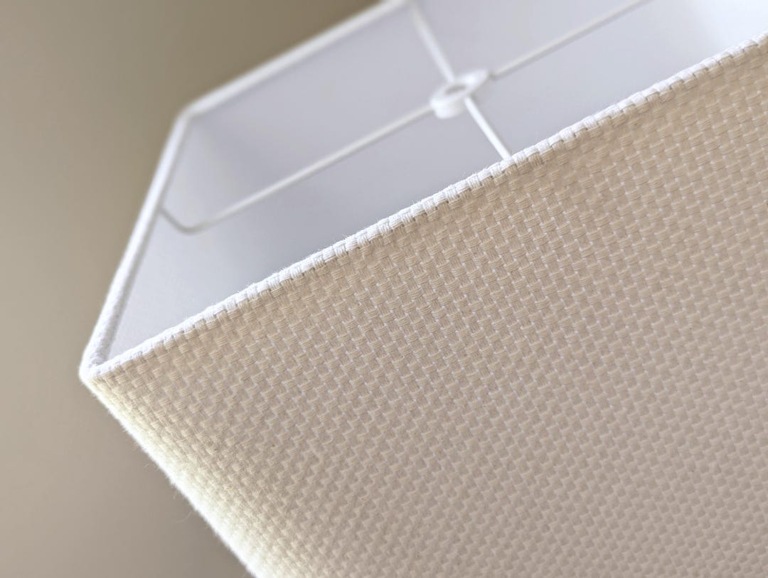 Custom Square Lamp Shade With Spider Washer 10 In. L X 10in. W X 10 In ...