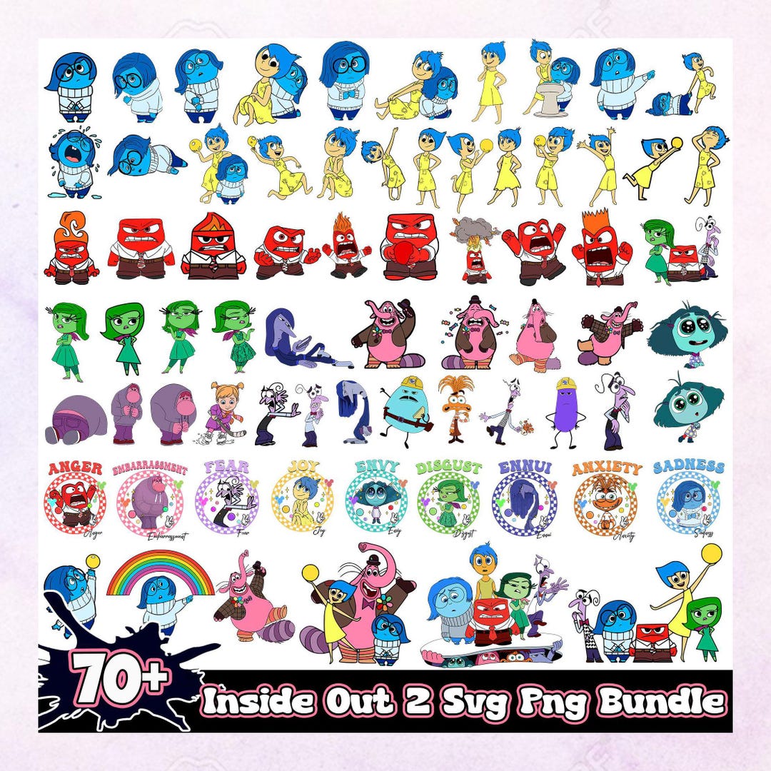 Inside Out 2, Inside Out 2 Pack, Inside Out 2 Birthday, Family Trip ...