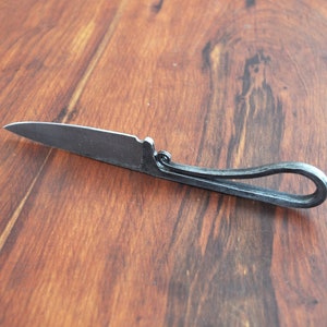 Hand Forged Knife, Blacksmith Made Gift, Medieval Viking Blade ...