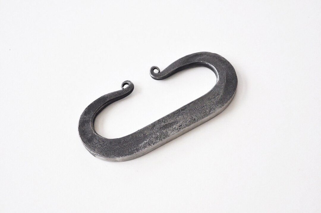Flint and Steel Striker, Hand Forged Fire Starter, Bushcraft Gear Kit ...