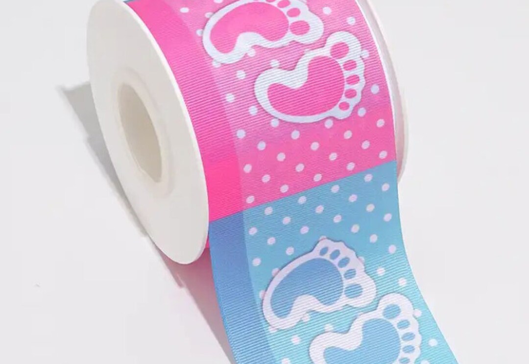 Gender Reveal Ribbon, Baby Shower Ribbon - Etsy