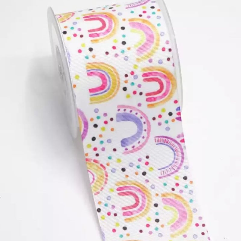 Rainbow Ribbon - Etsy