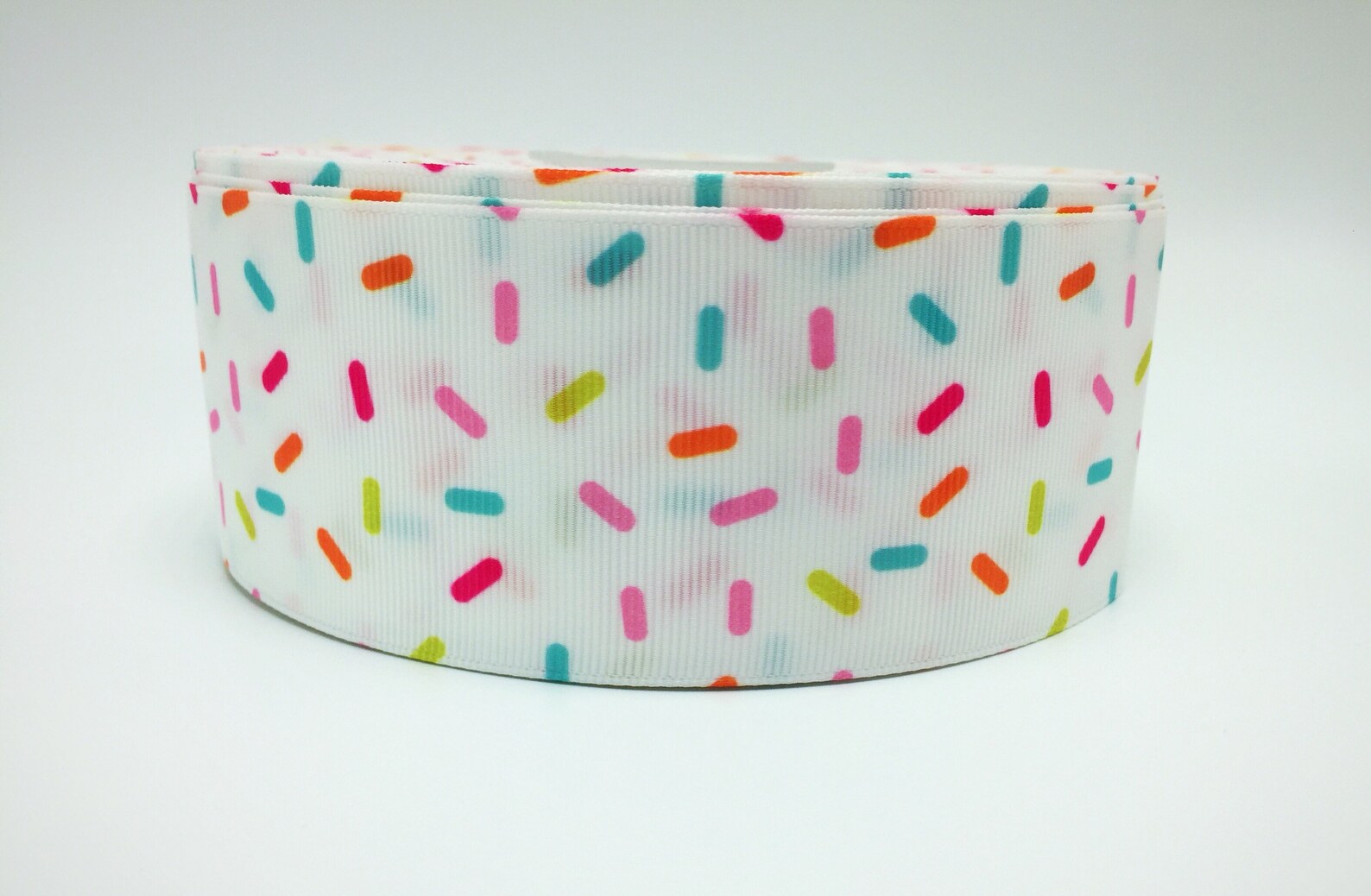 Sprinkles Ribbon Grosgrain Ribbon Cookie Sprinkles Cupcake - Etsy