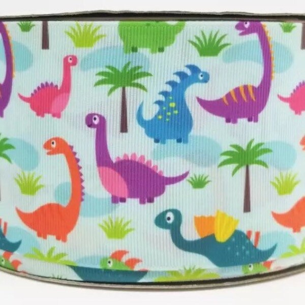 Dinosaur Ribbon - Etsy