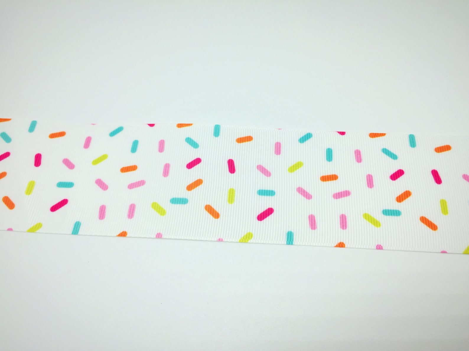 Sprinkles Ribbon Grosgrain Ribbon Cookie Sprinkles Cupcake - Etsy