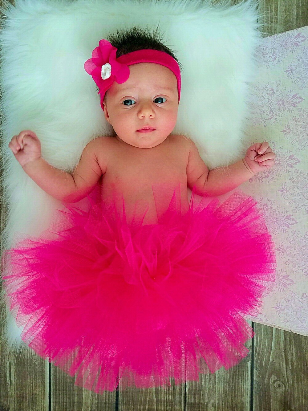 Pink newborn tutu baby tutu pink hot pink tutu baby girl | Etsy
