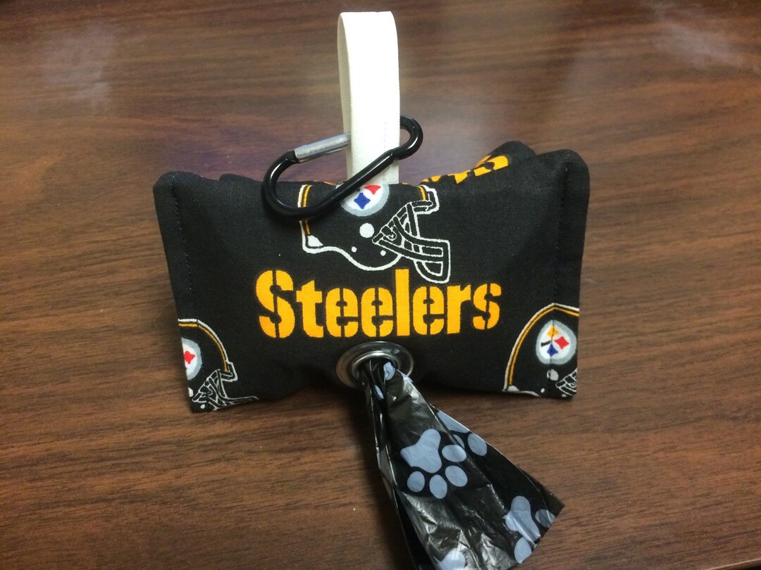 Steelers Dog Poop Bag Holder - Etsy