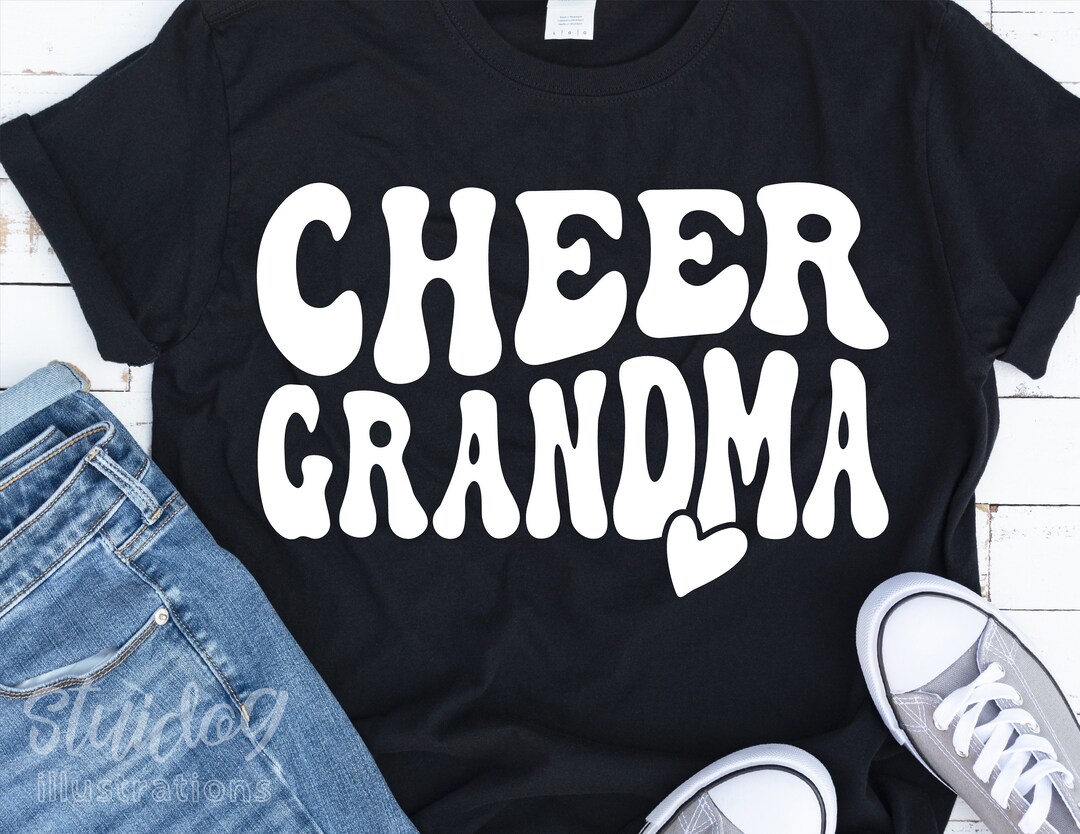Boho Cheer Grandma Svg Cheerleader Grandma Shirt Svg - Etsy