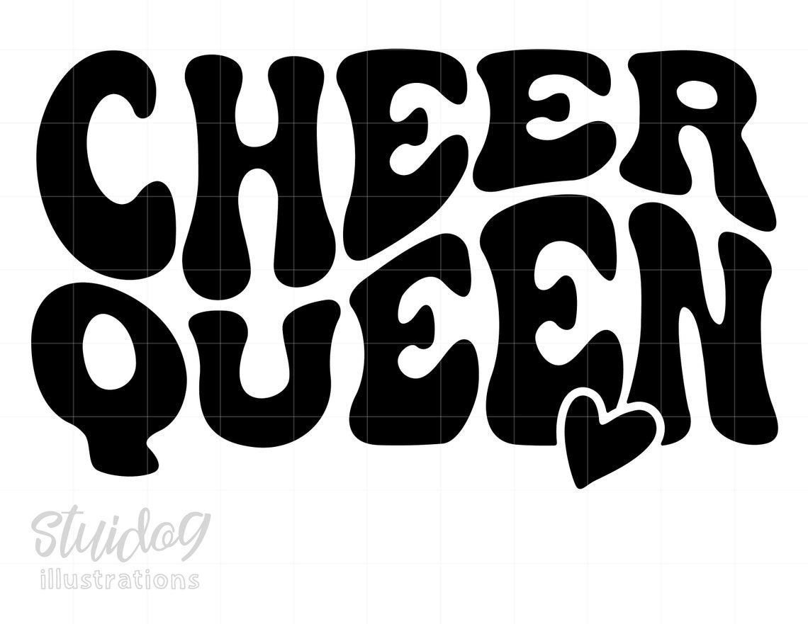Cheer Queen Svg Cheer Queen Shirt Svg Cheerleading Svg Png - Etsy