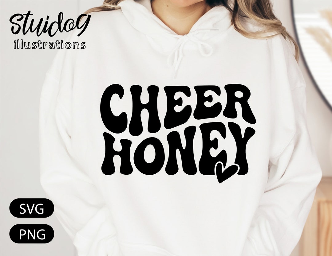 Cheer Honey Svg Wavy Cheer Honey Shirt Svg Cheerleading Svg Png ...